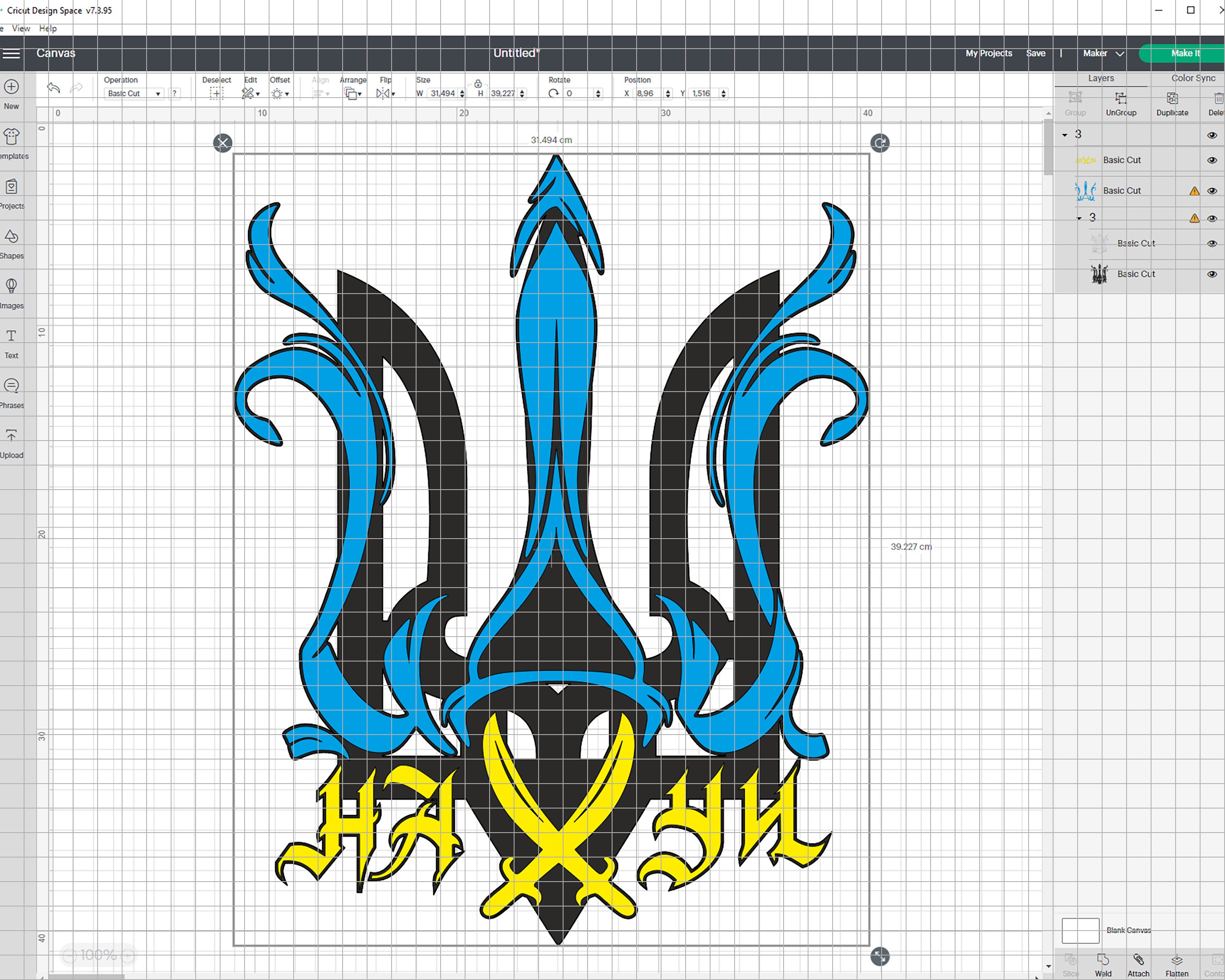Ukraine War SVG PNG Cricut File Layered Cut Design for Printing ...