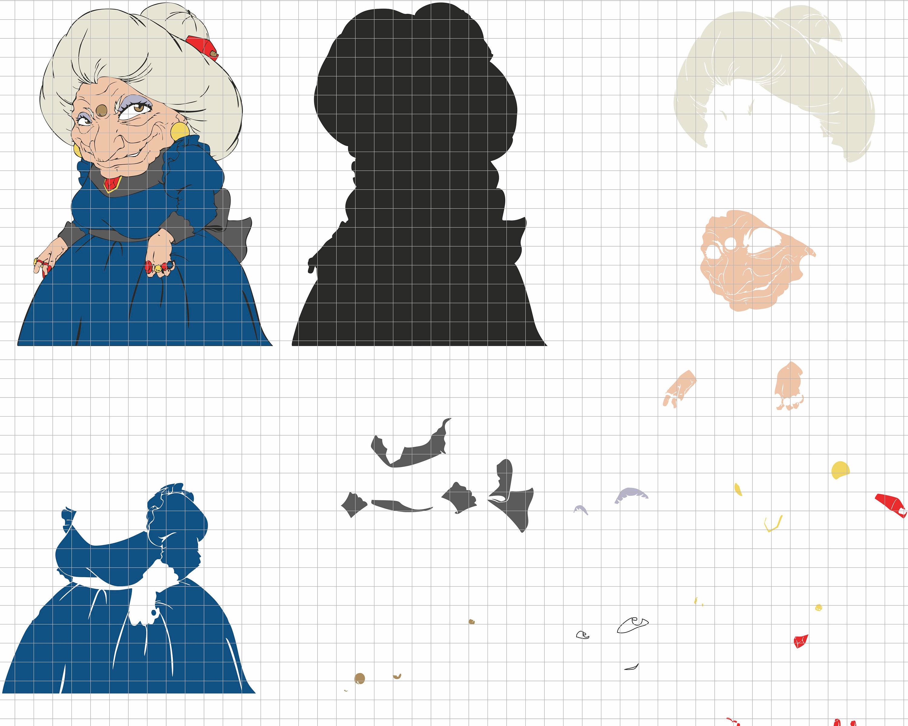 SVG PNG Cricut File Layered Cut Design for Printing, Engraving ...