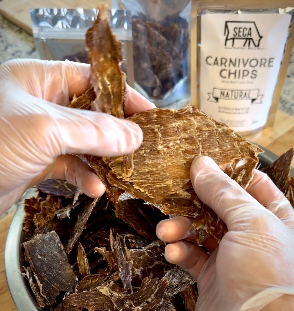 Carnivore Chips – Dried Beef, No Preservatives - 6 Pack - Etsy