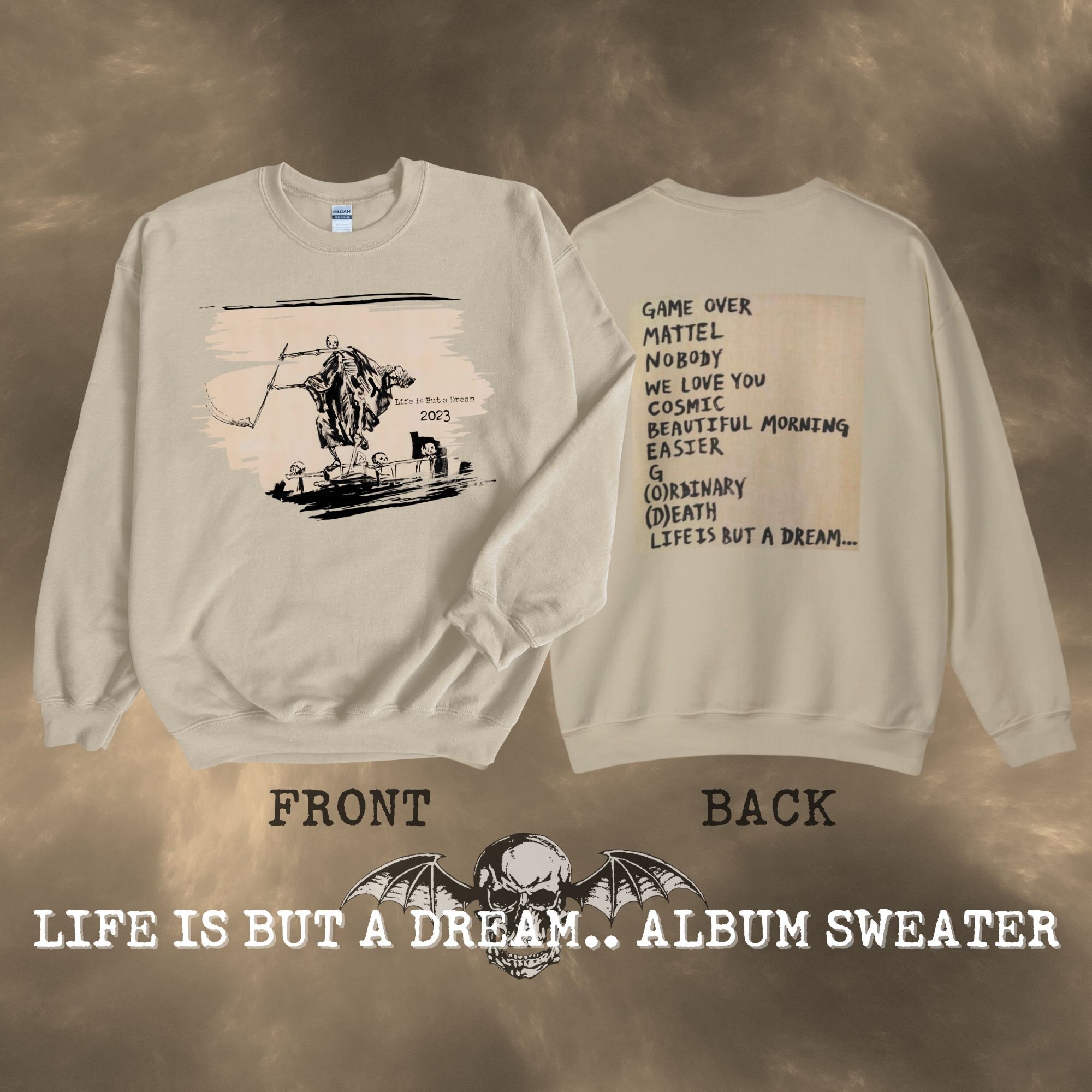 Avenged Sevenfold LIBAD Album Sweater A7X Albums Unisex - Etsy