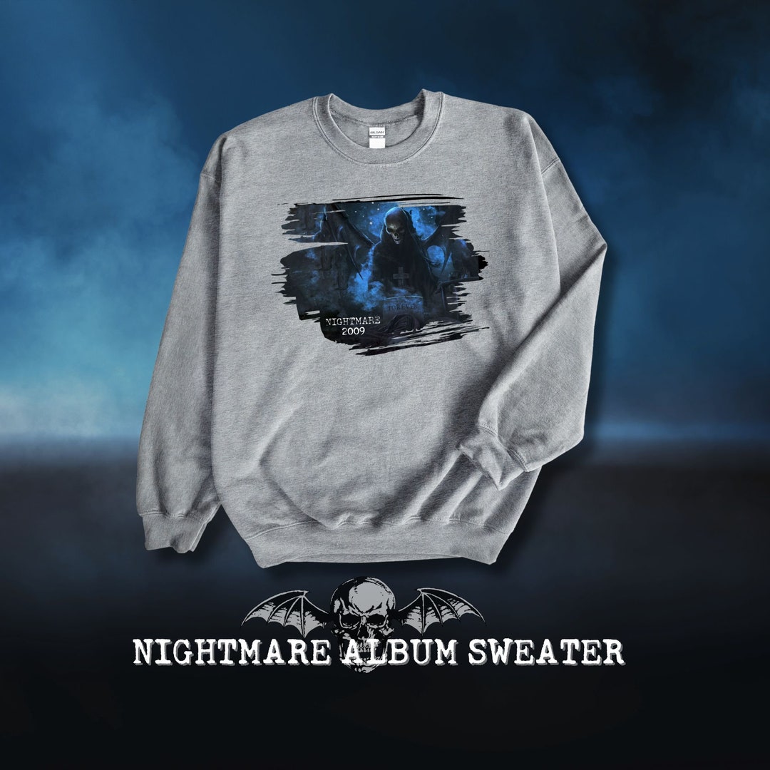 Avenged Sevenfold Nightmare Album Sweater A7X Albums Unisex Crewneck ...