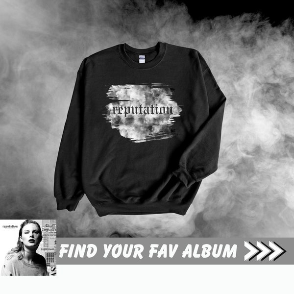 Taylor Swiftie Reputation Crewneck - Etsy UK