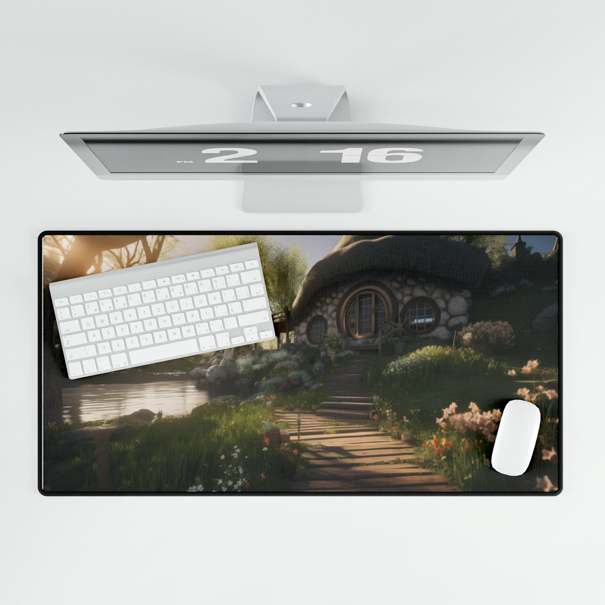 Hobbit-inspired Enchanted Cottage Desk Mat - Etsy