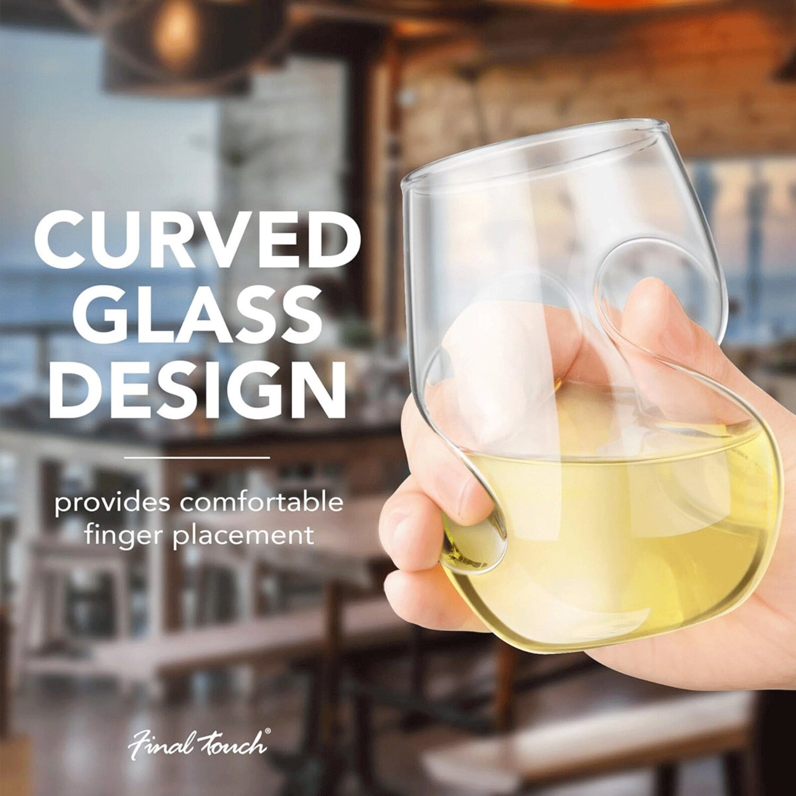 Sculpted Wine Glasses Gift Set Set of 4 Wine Glasses 4.5 X - Etsy