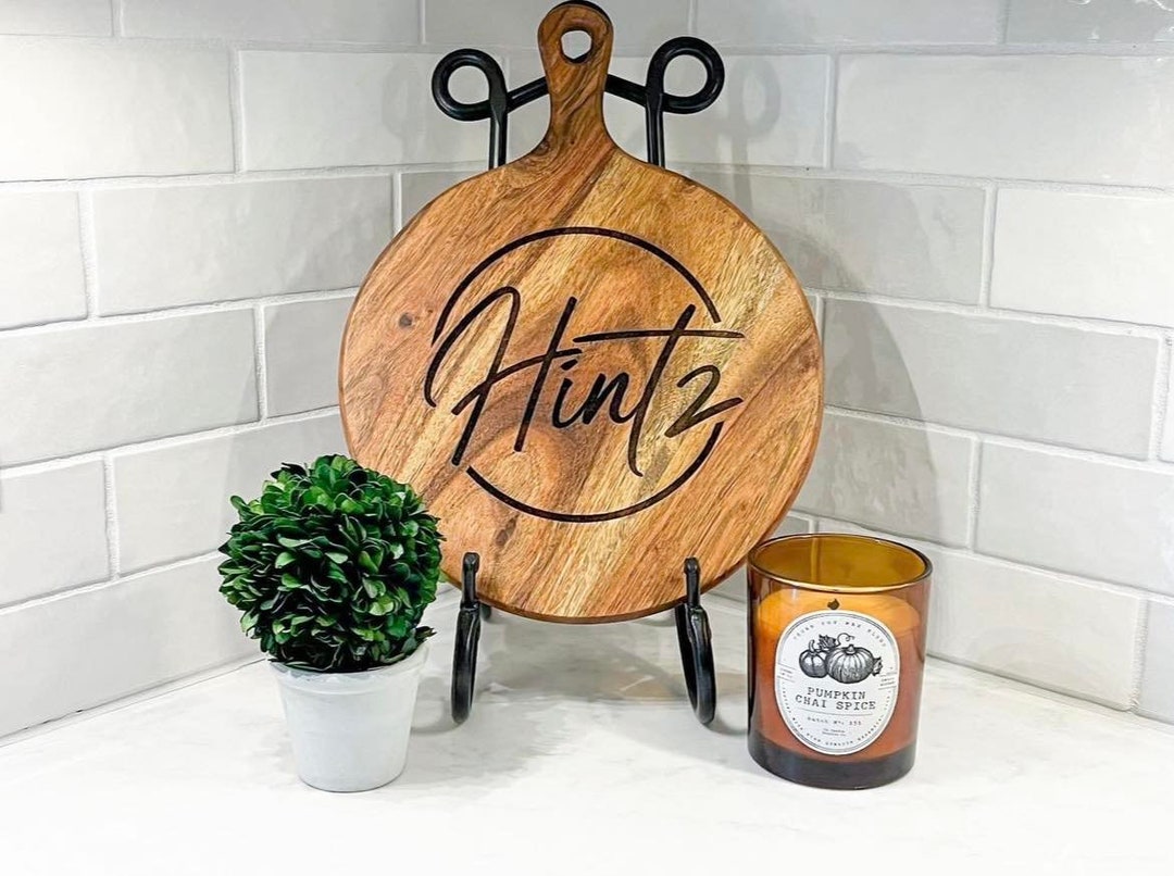 Mini Walnut Charcuterie Tray - Personalized With Laser Engraved Quote ...