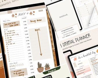 Instant Download, Digital Planner, Goodnotes Planner, iPad Planner ...
