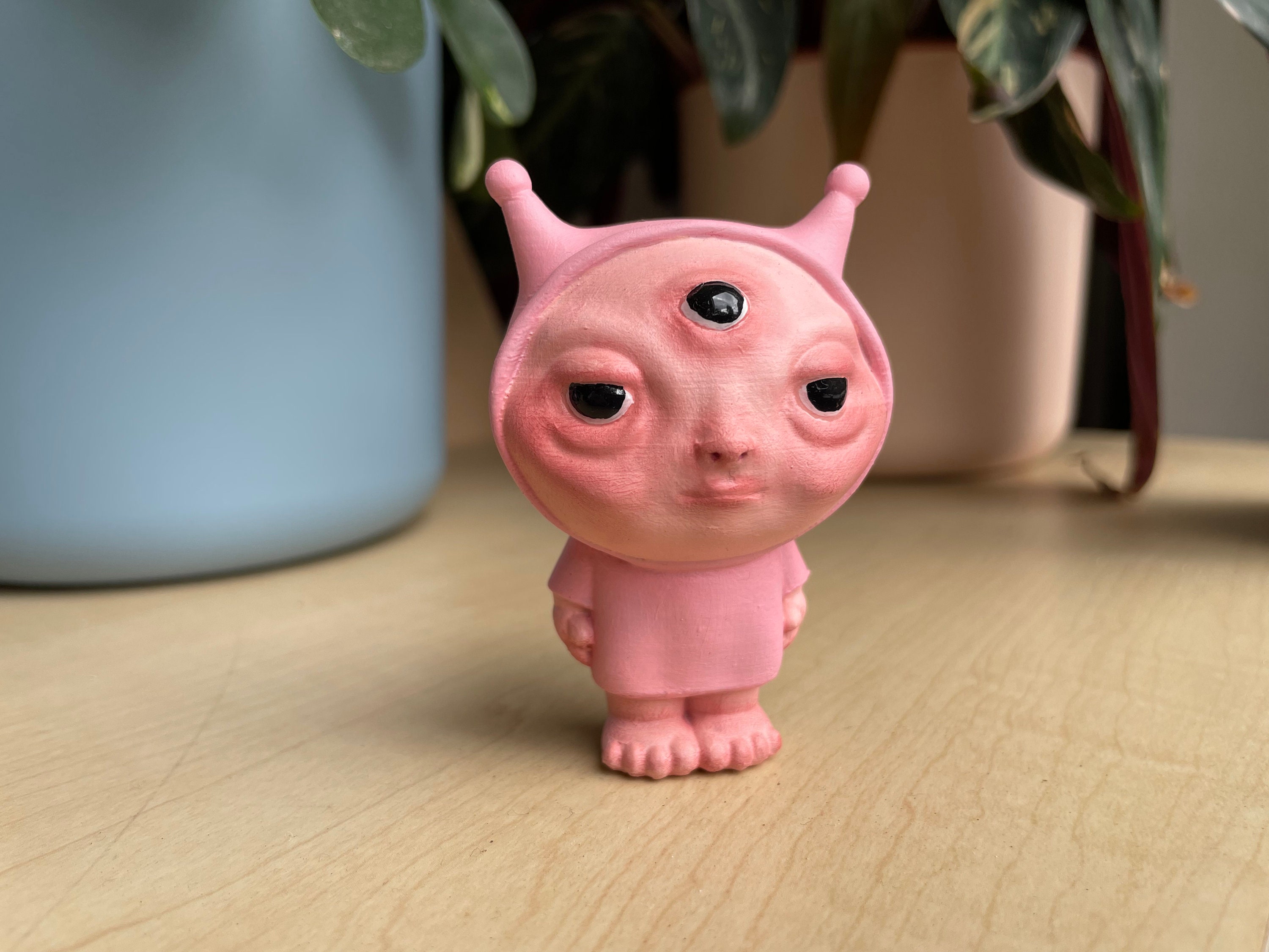 Cletus the Alien Weird Cute Art Figure - Etsy