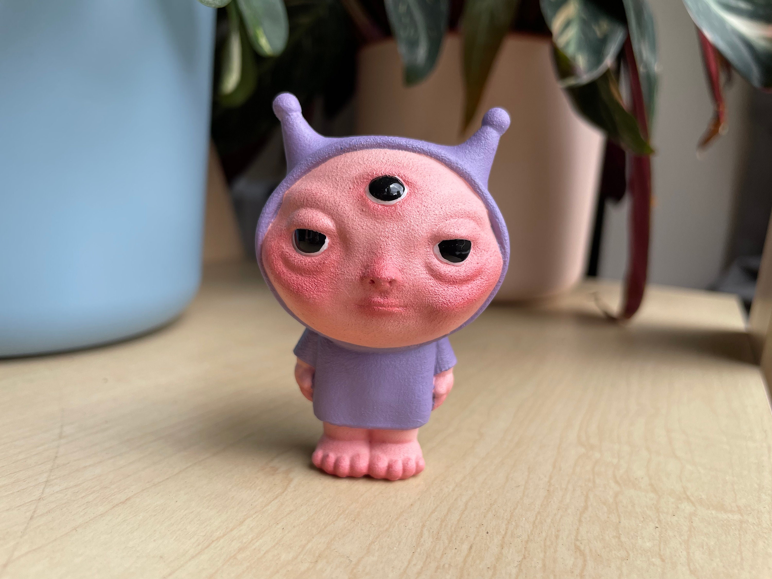 Cletus the Alien Weird Cute Art Figure - Etsy