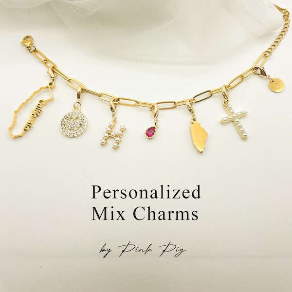 Build Your Own Charm Bracelets - Etsy