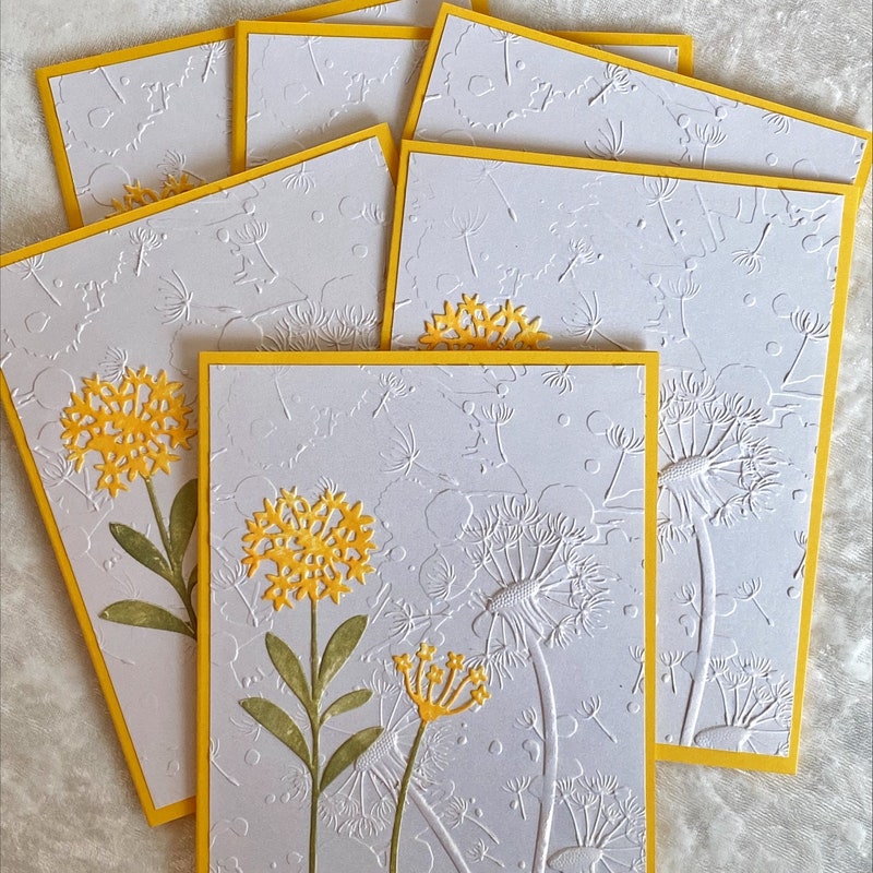 Hand Painted Note Cards - Etsy