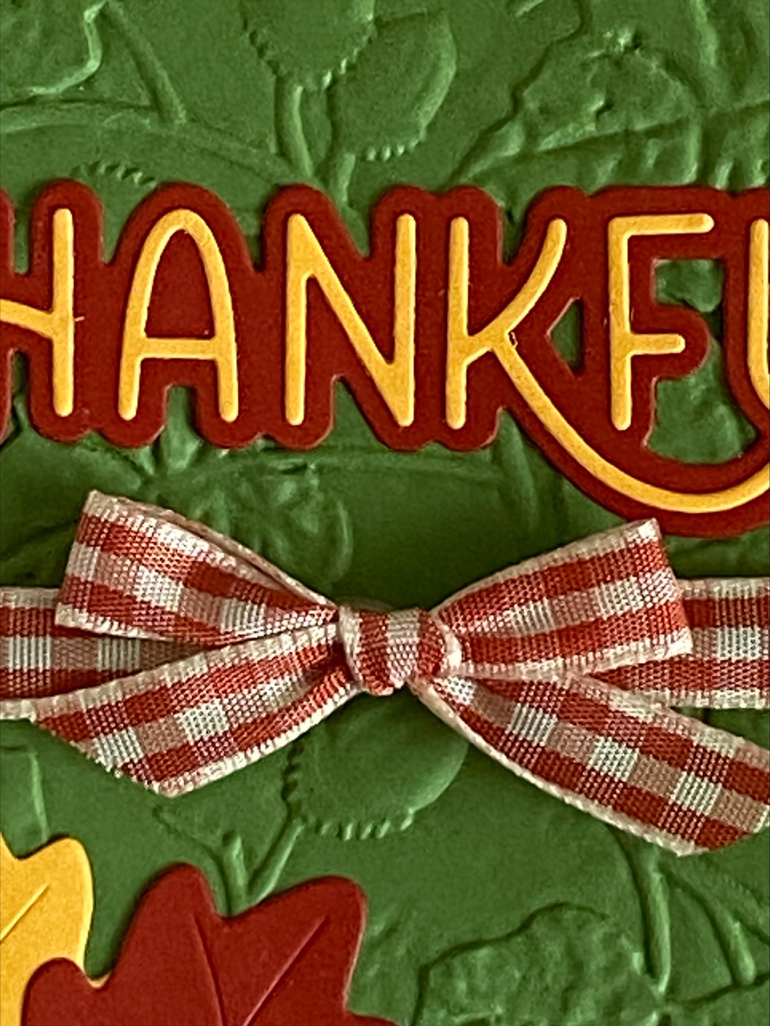 Embossed Thanksgiving Cards, "thankful" Thanksgiving Cards With Leaves ...