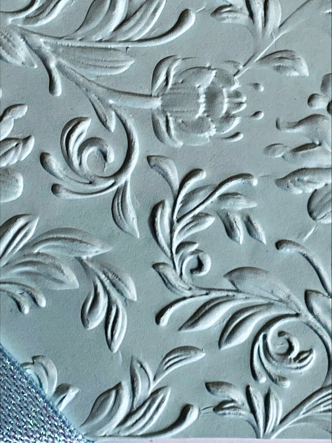 Embossed Notecards With a White Daisy and Gemstone, All Occasion Cards ...