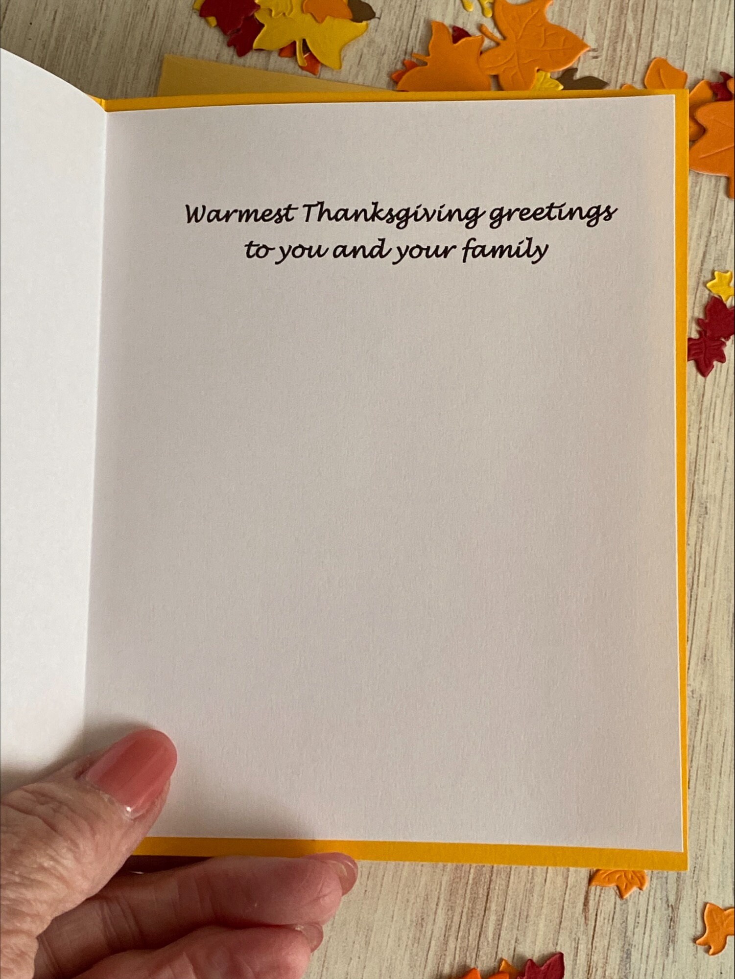 Embossed Thanksgiving Cards, "thankful" Thanksgiving Cards With Leaves ...