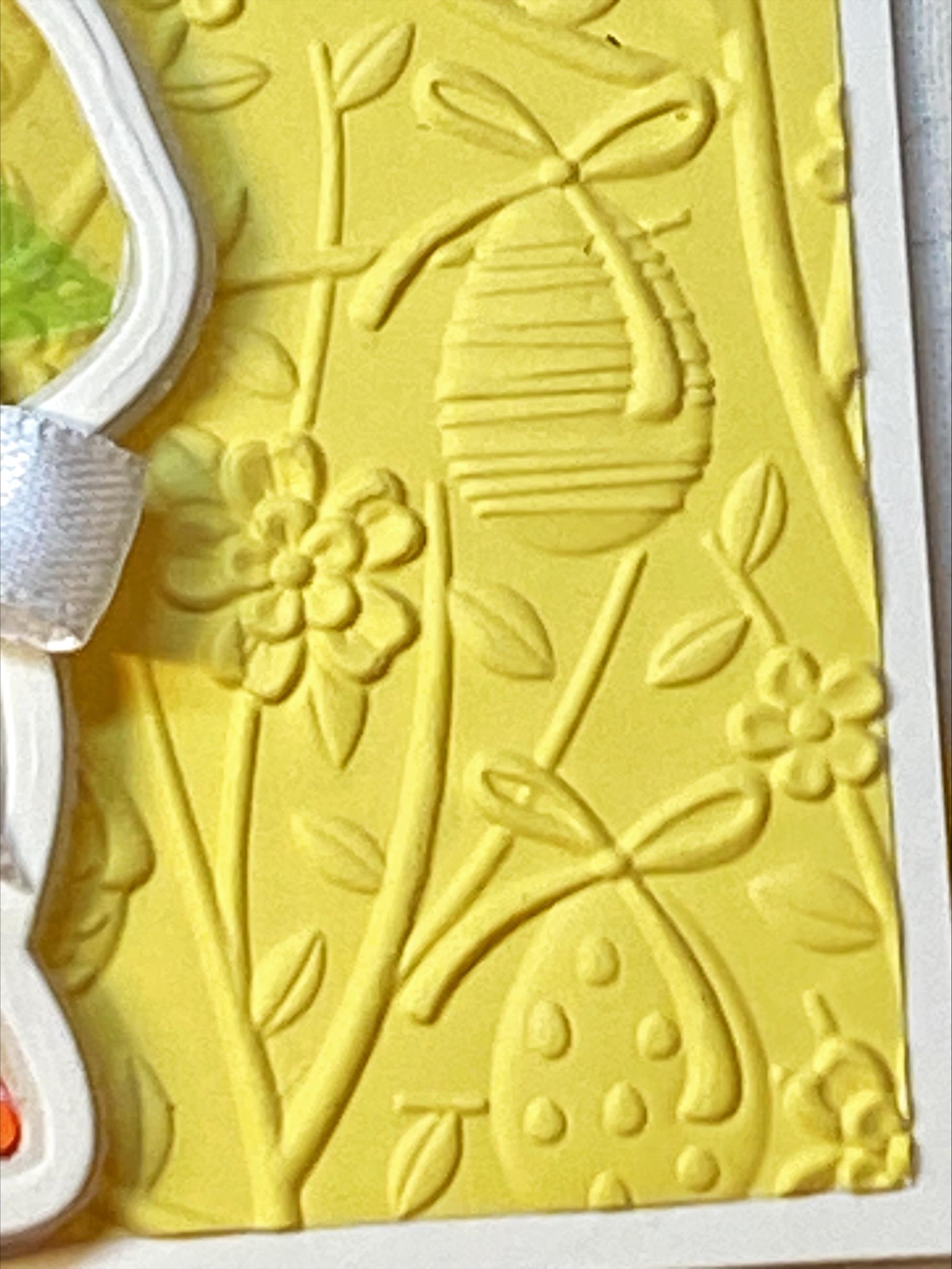 Embossed Easter Card for a Child, Bunny Card, Shaker Cards, Easter Eggs ...