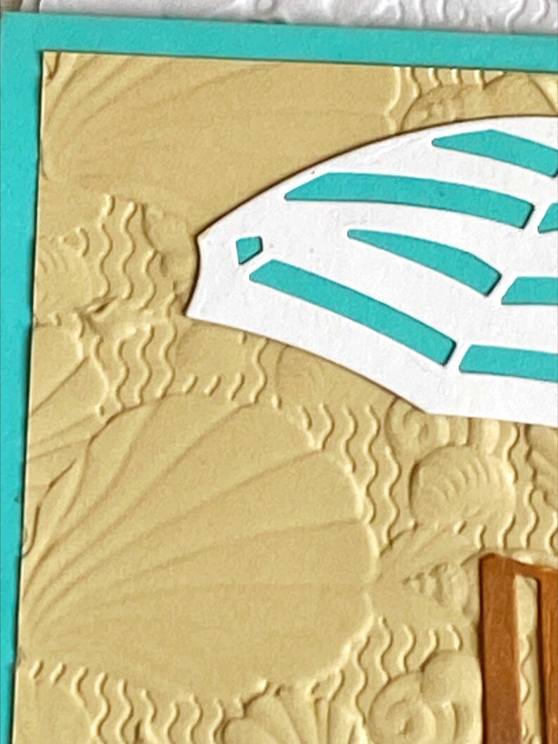 Fun in the Sun Notecards, Beach Chair and Umbrella Cards In, Beach ...