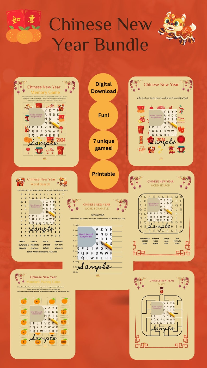 Chinese Lunar New Year Games and Activities 7 Kids Will Have Fun ...