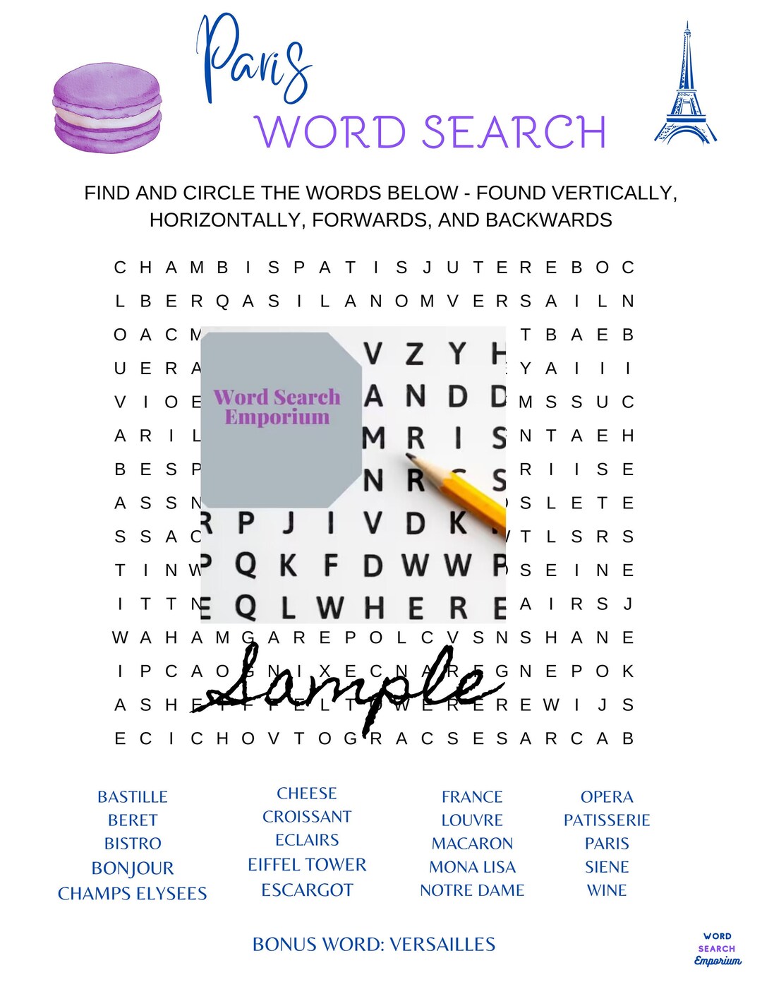 Learn About Paris With Our Fun and Engaging Game Bundle! It's GREAT for ...