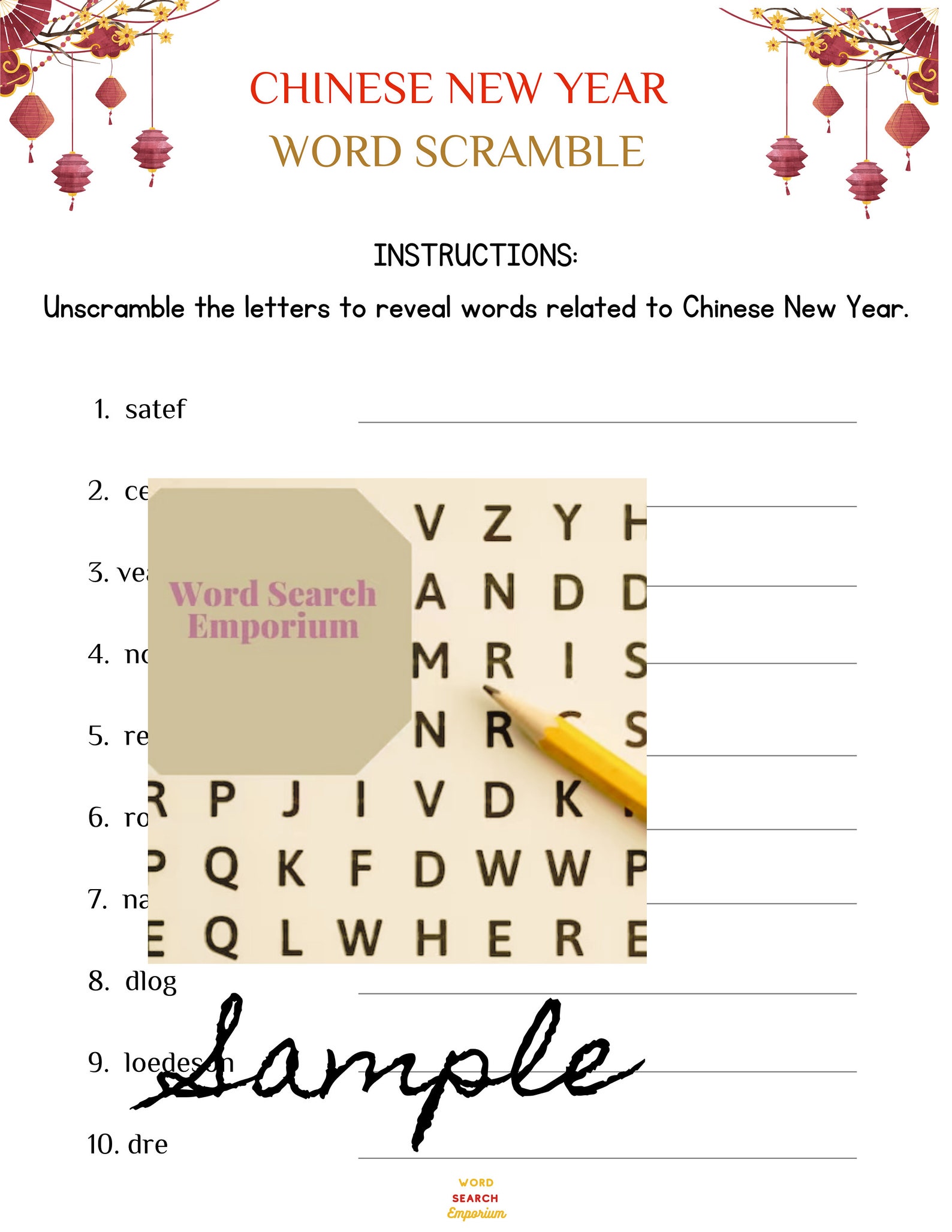 Chinese Lunar New Year Games and Activities 7 Kids Will Have Fun ...