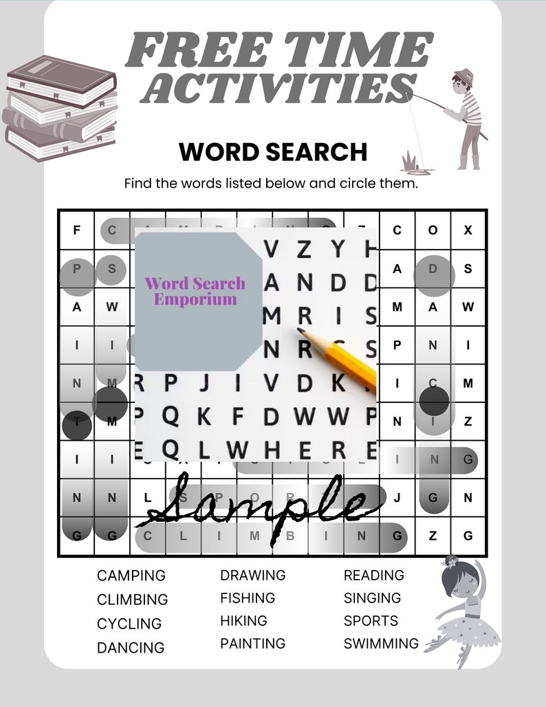 Keep Kids Busy and Engaged With This Fantastic Free Time Activities ...