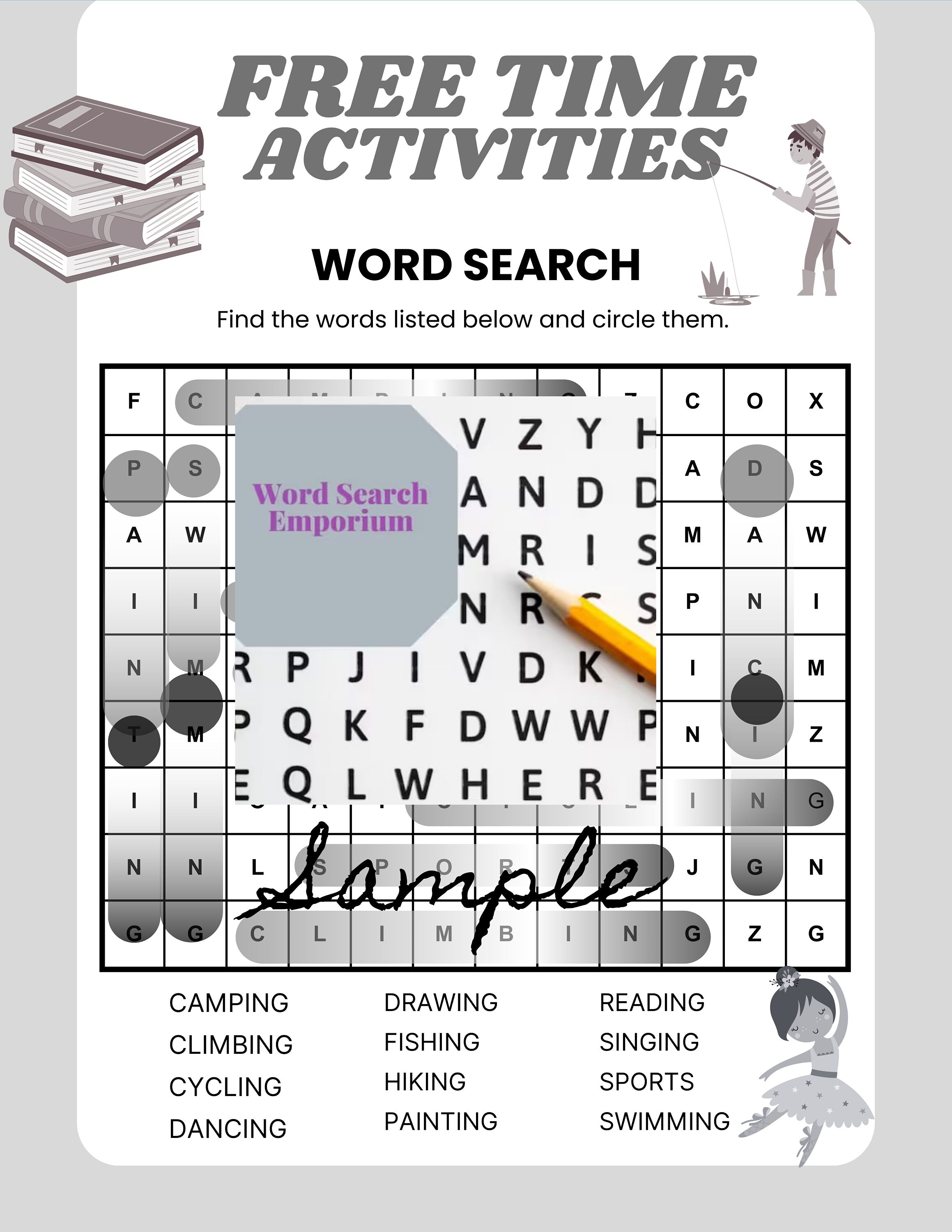 Keep Kids Busy and Engaged With This Fantastic Free Time Activities ...