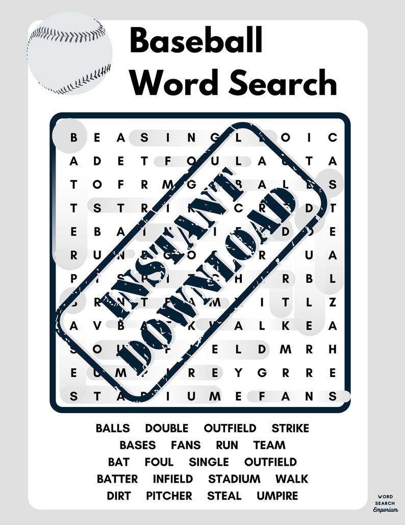 The Ultimate Baseball Wordsearch- Fun-filled Brain-teasing Puzzles for ...