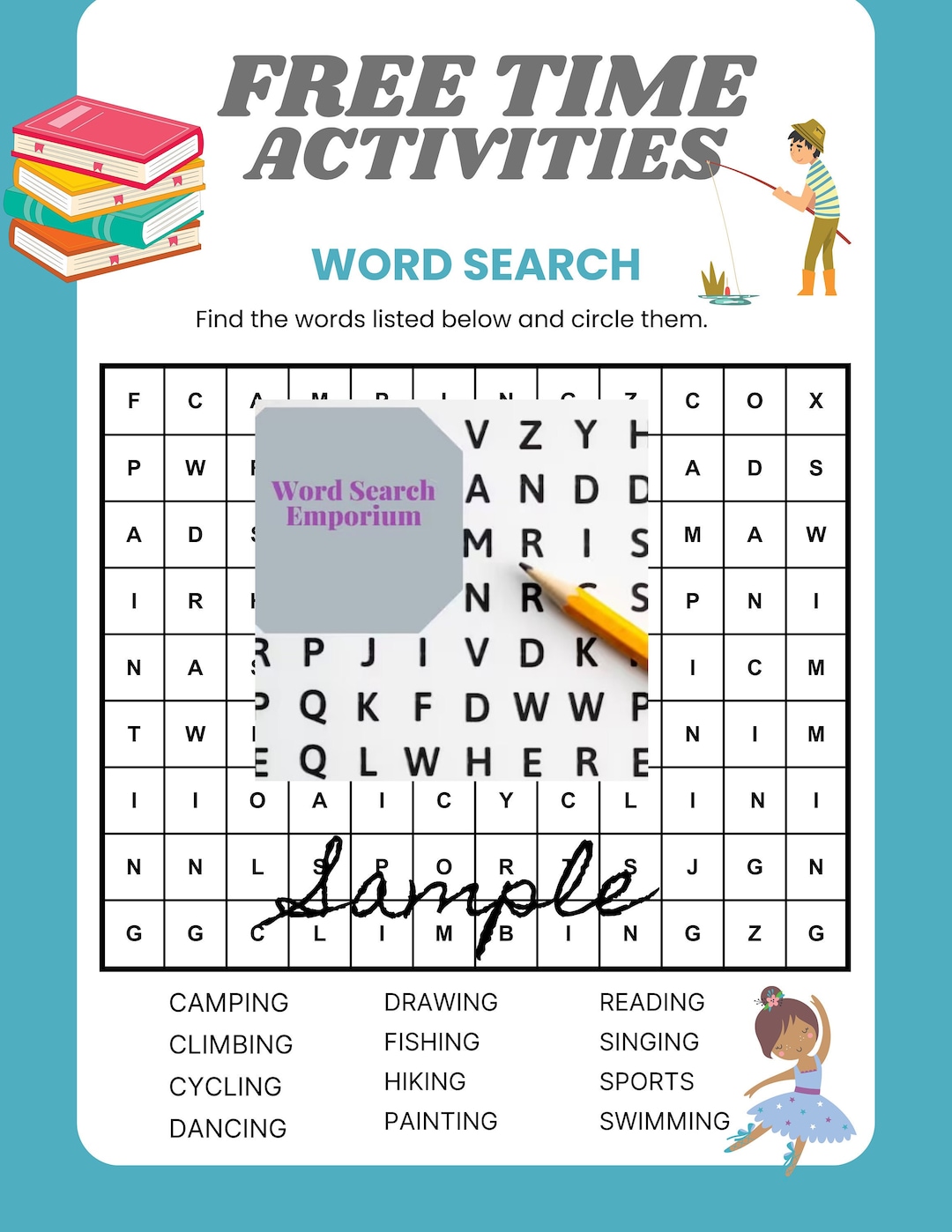 Keep Kids Busy and Engaged With This Fantastic Free Time Activities ...