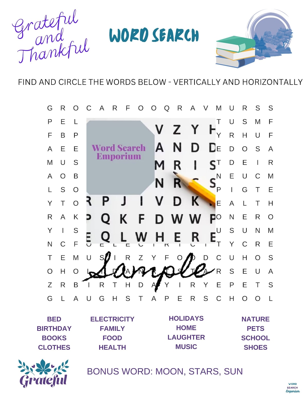 Gratitude Quest: Universal Word Search to Give Thanks All Year Around ...