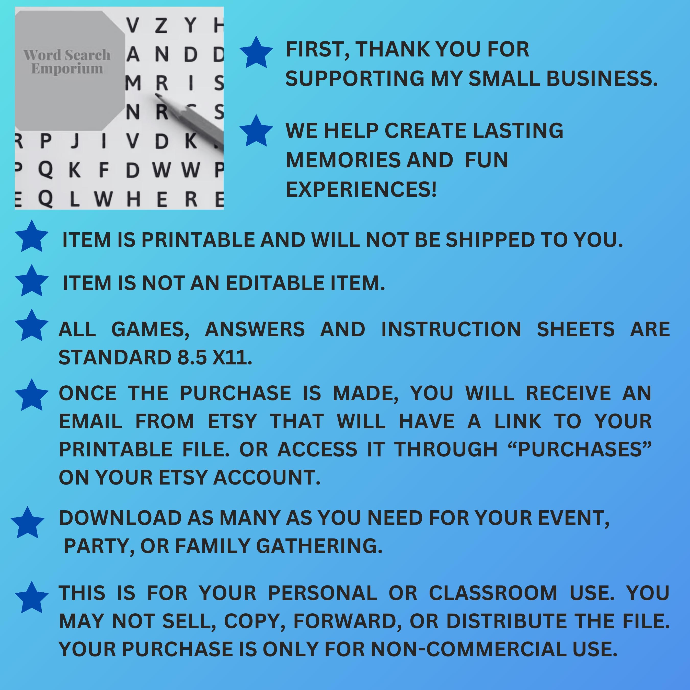 4th of July Word Game! How Many Words Can You Create From the Fourth of ...