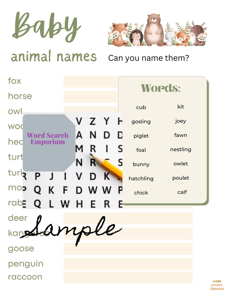 Gender Neutral Baby Shower Games Bundle! Let the Adventure Begin ...