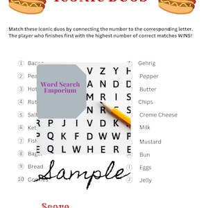 Hot Dog Game Bundle for Families, Work Parties, Bbqs, National Hot Dog ...