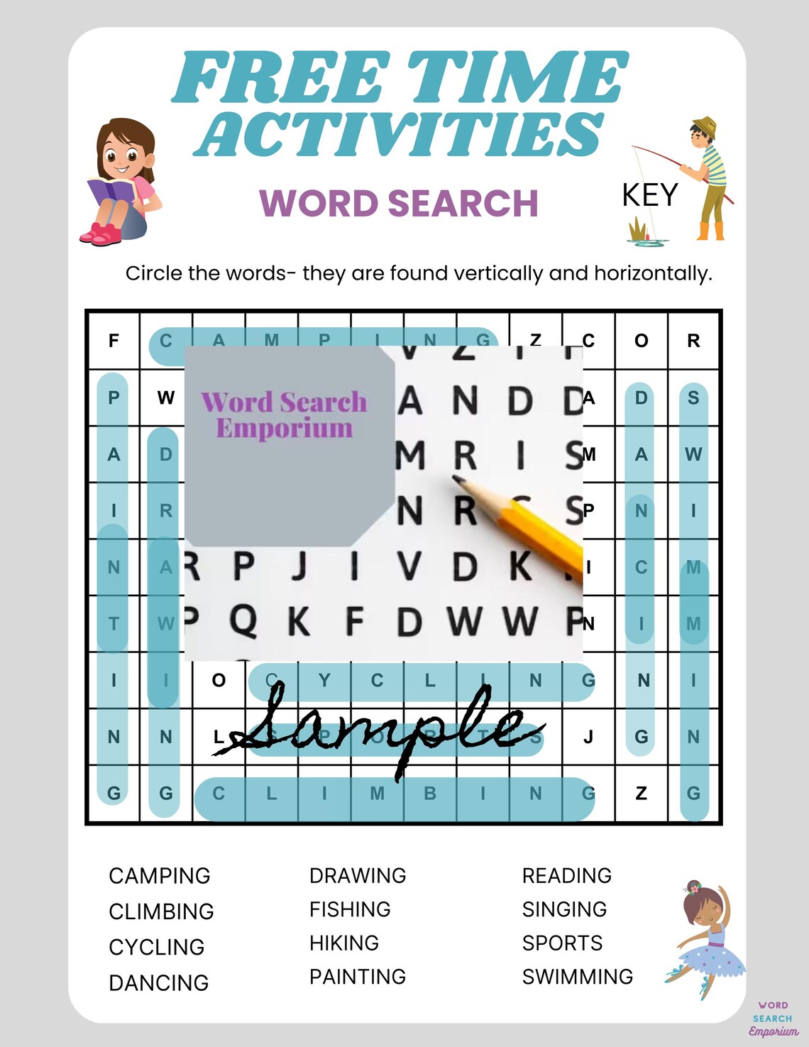 Keep Kids Busy and Engaged With This Fantastic Free Time Activities ...