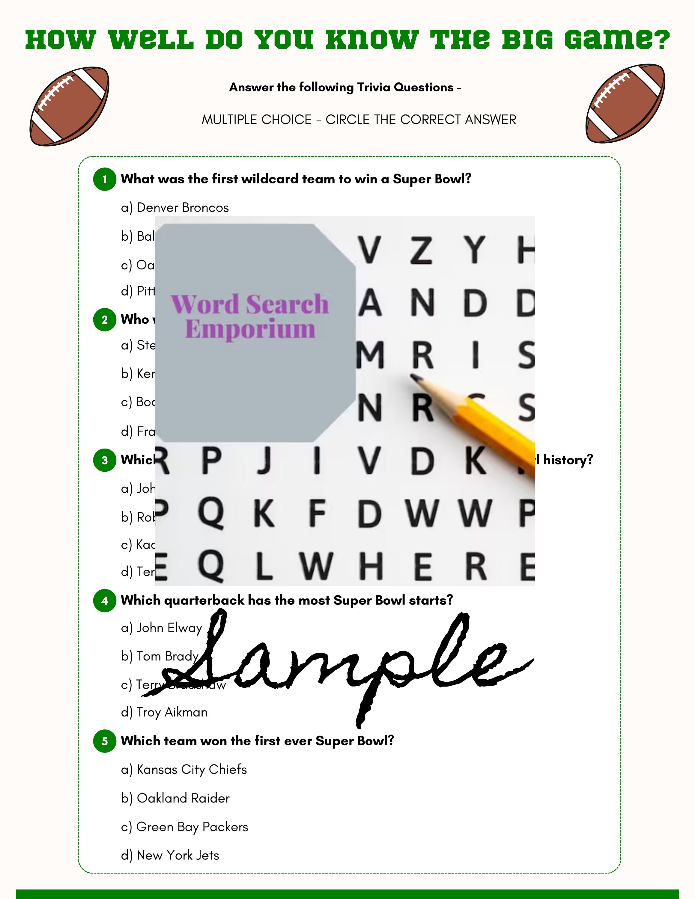 The BIG Game Party Game Pack! Great Family Entertainment Before and ...