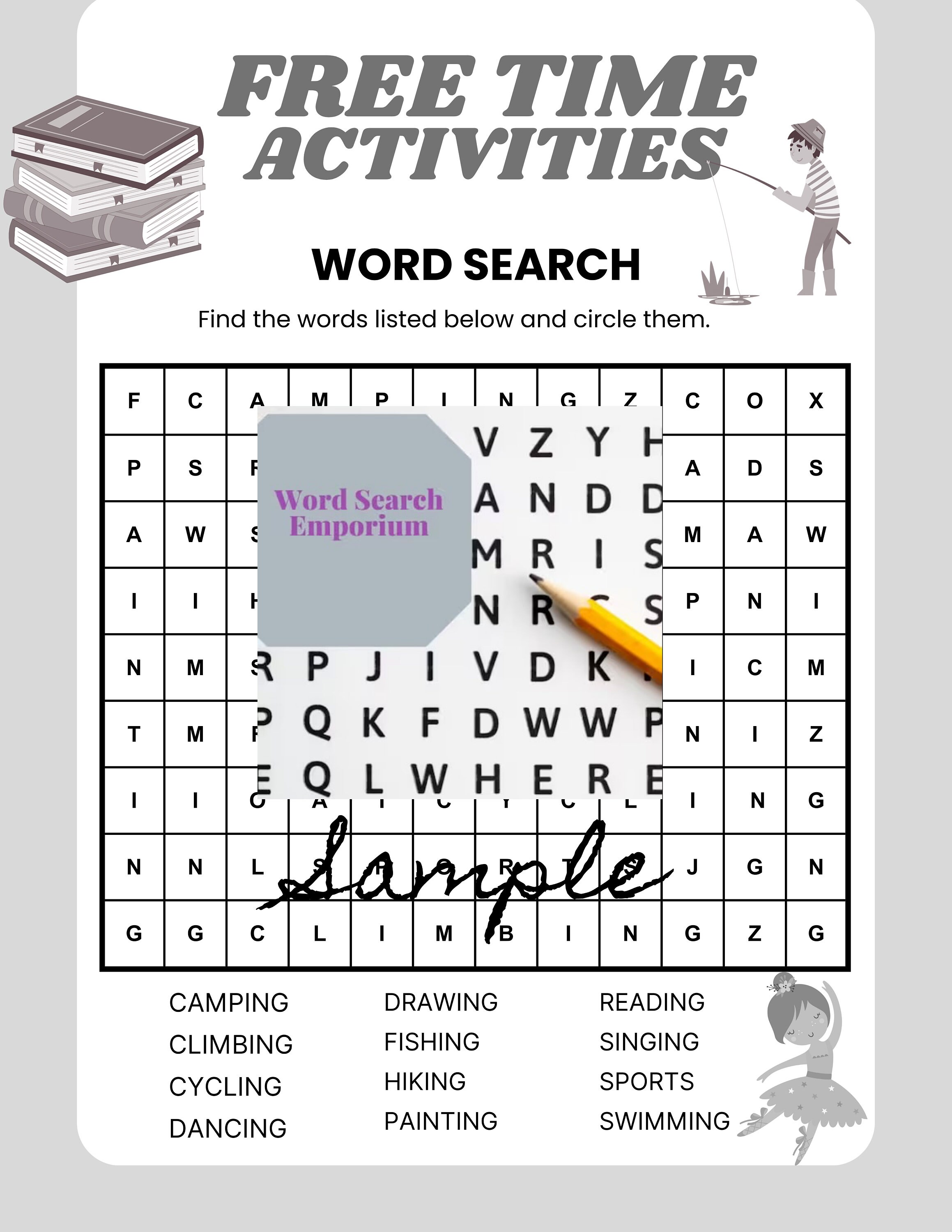 Keep Kids Busy and Engaged With This Fantastic Free Time Activities ...