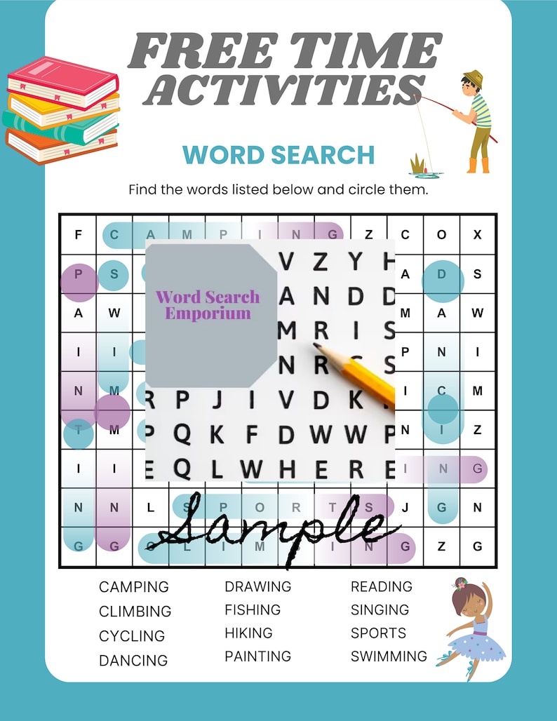 Keep Kids Busy and Engaged With This Fantastic Free Time Activities ...