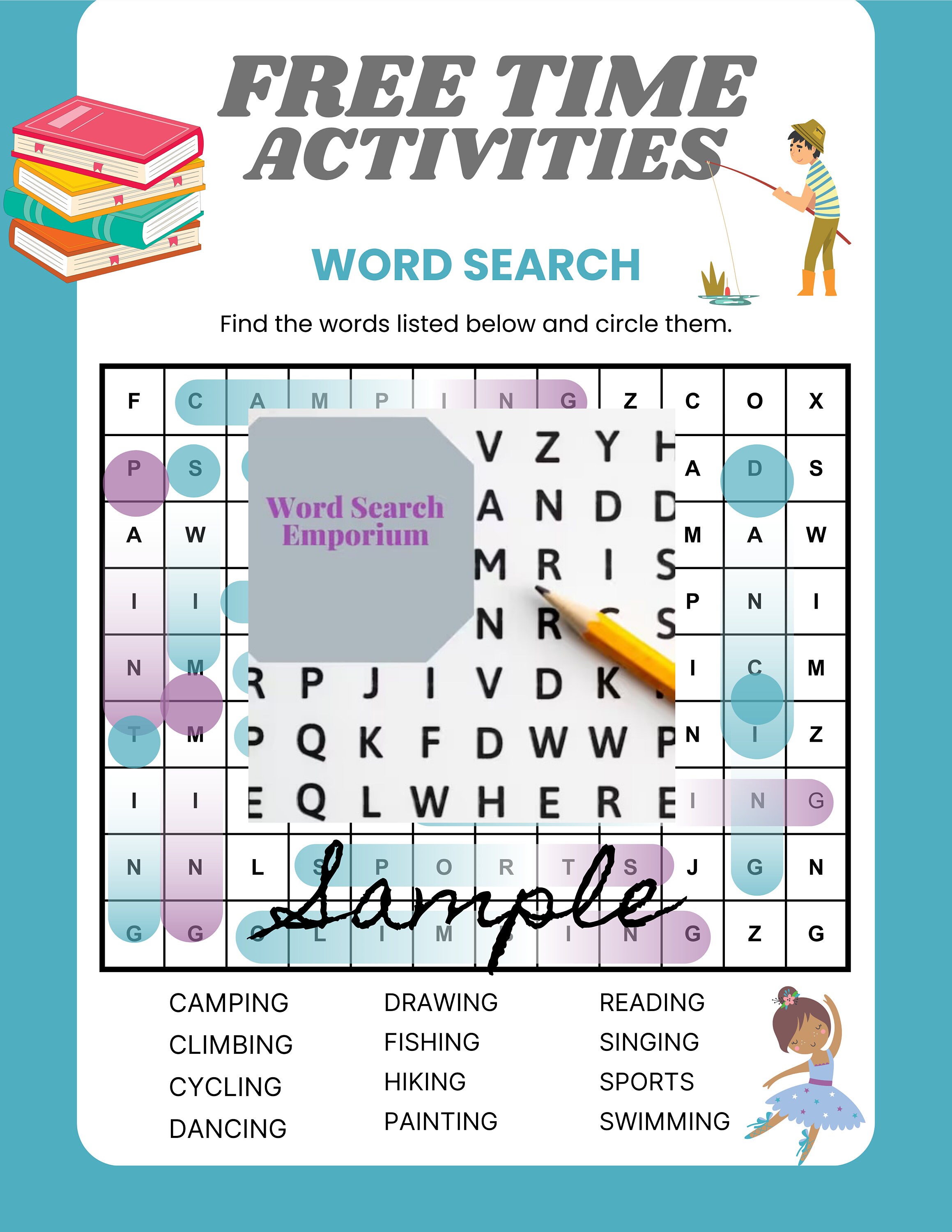 Keep Kids Busy and Engaged With This Fantastic Free Time Activities ...