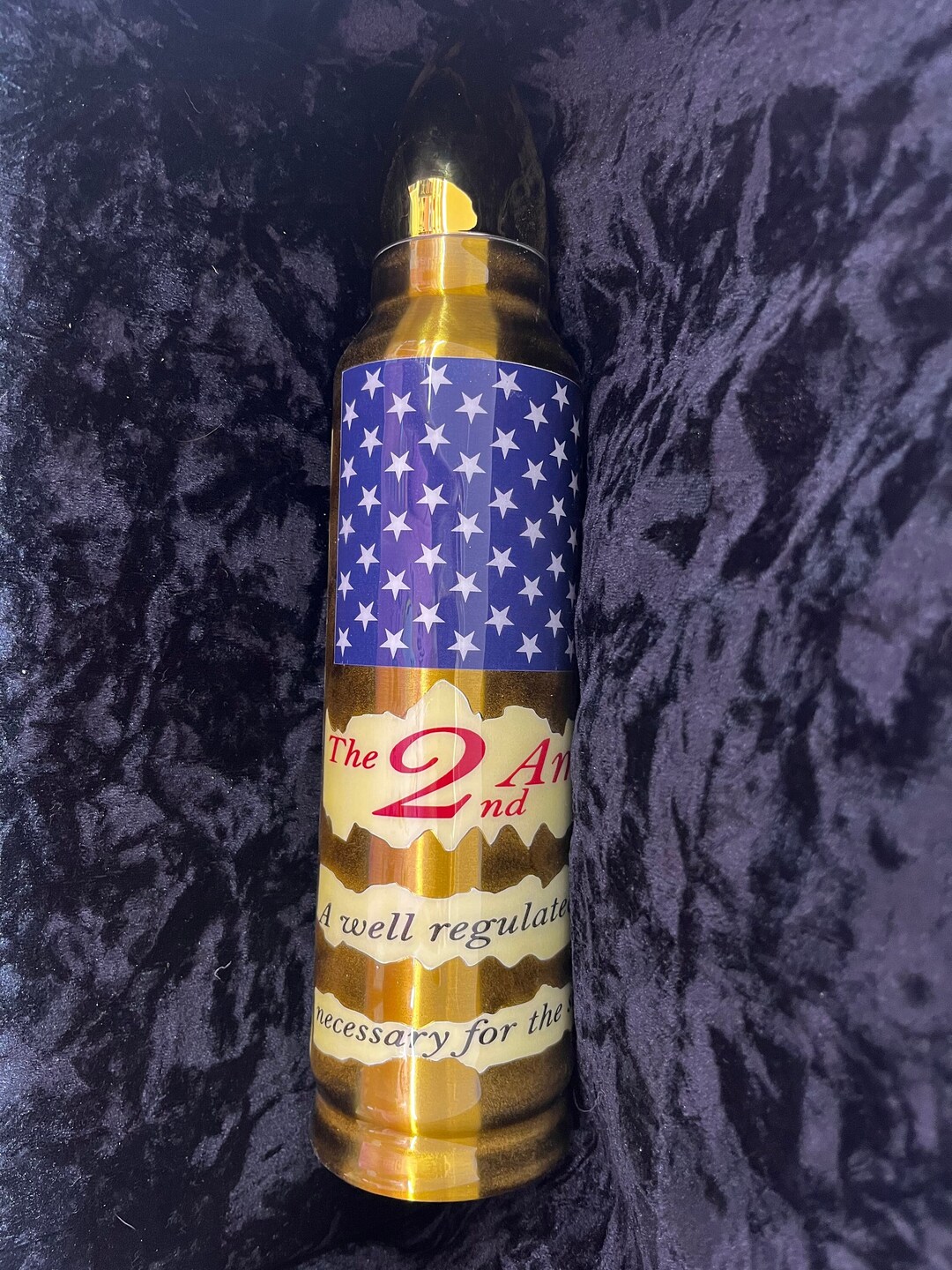 2nd Amendment, 32oz Tumbler, Bullet Freedom - Etsy