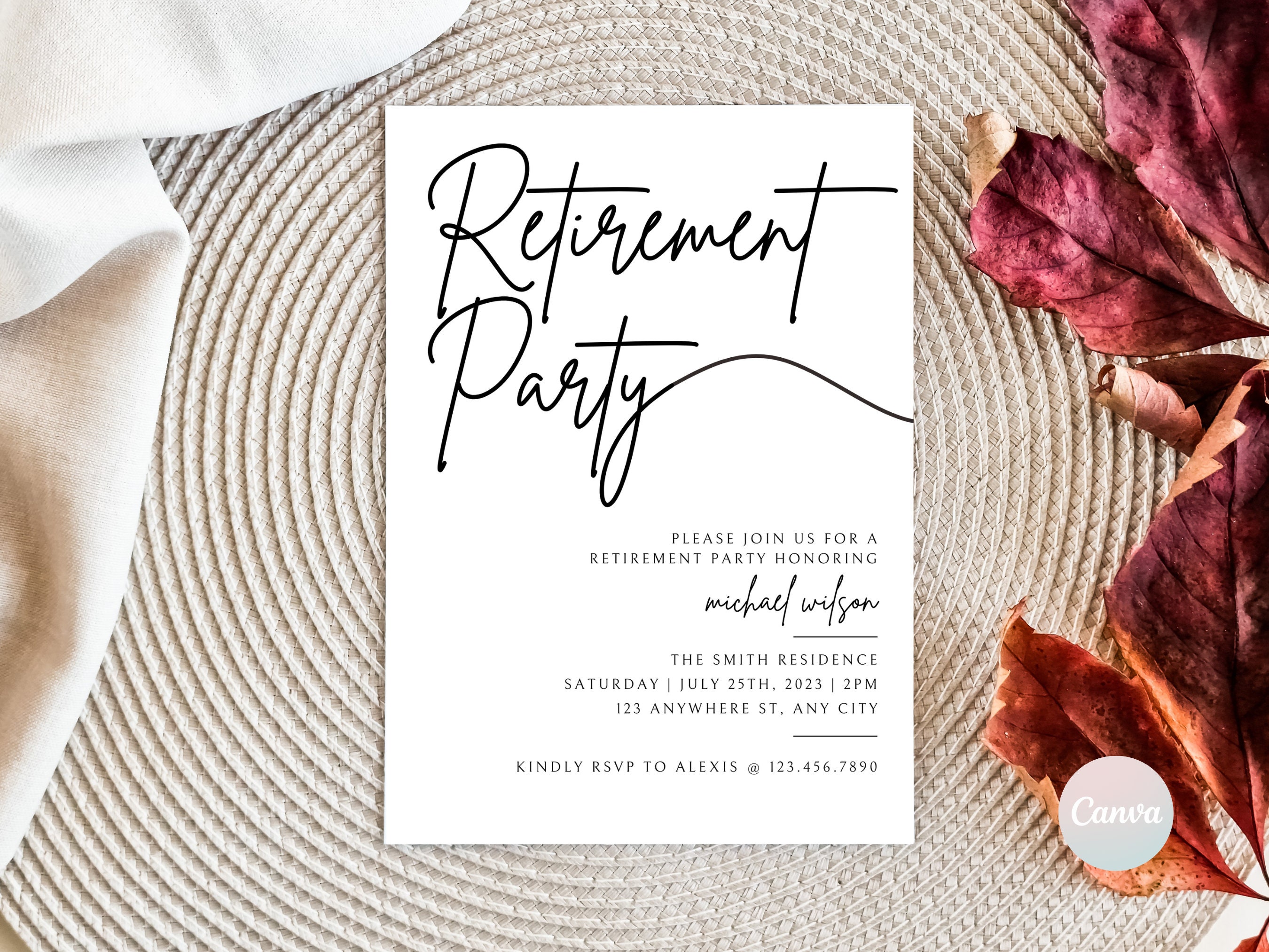 Ups Retirement Party Invitation From Retirement & Farewell Party