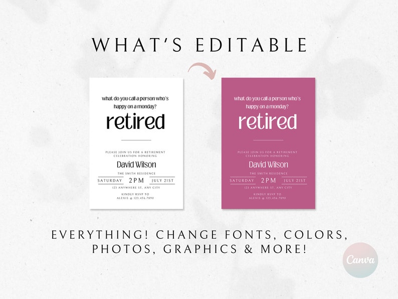 Funny Retirement Invitation Retirement Party Invitation - Etsy