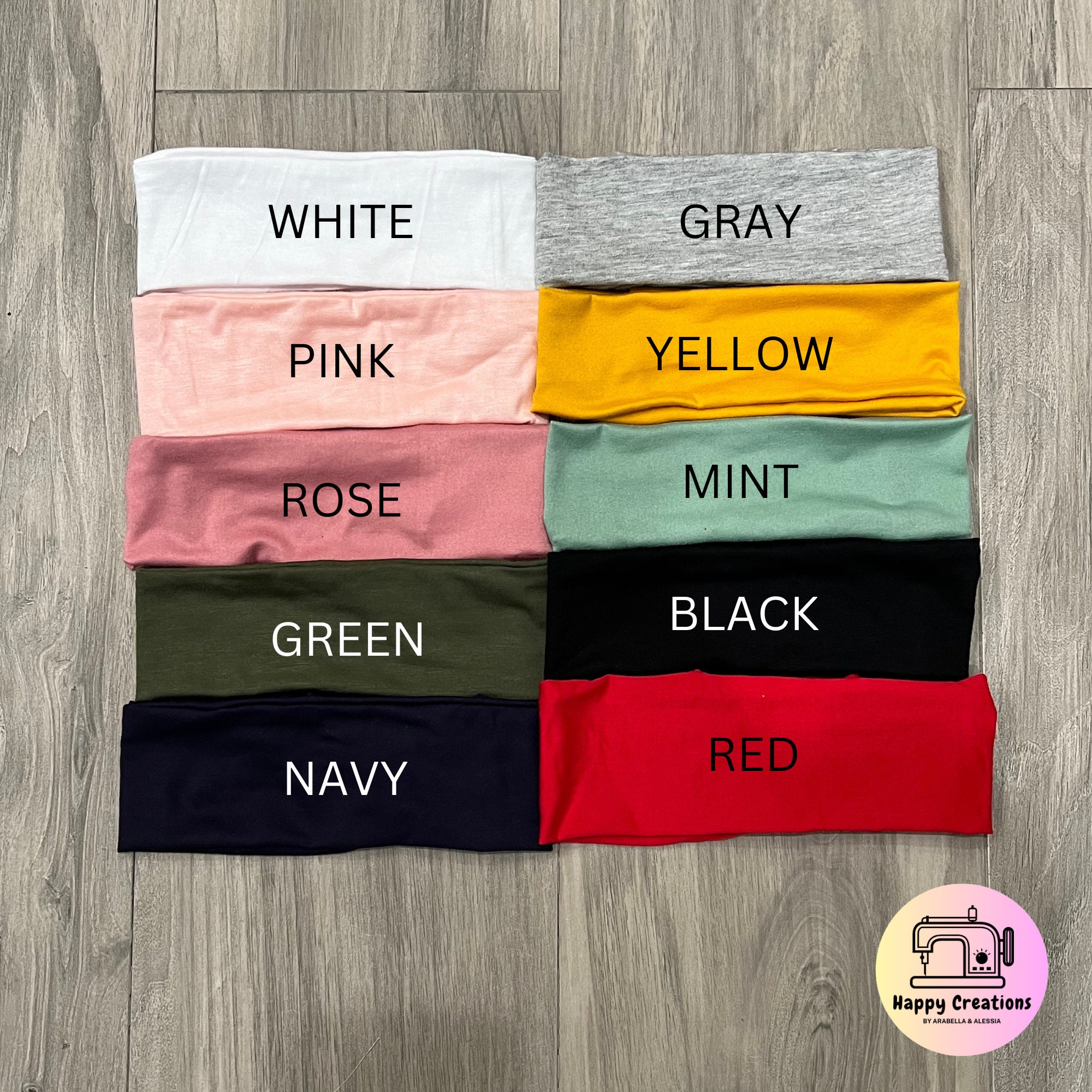 Custom Embroidered Headbands With Logo, Headbands, Headbands Custom ...