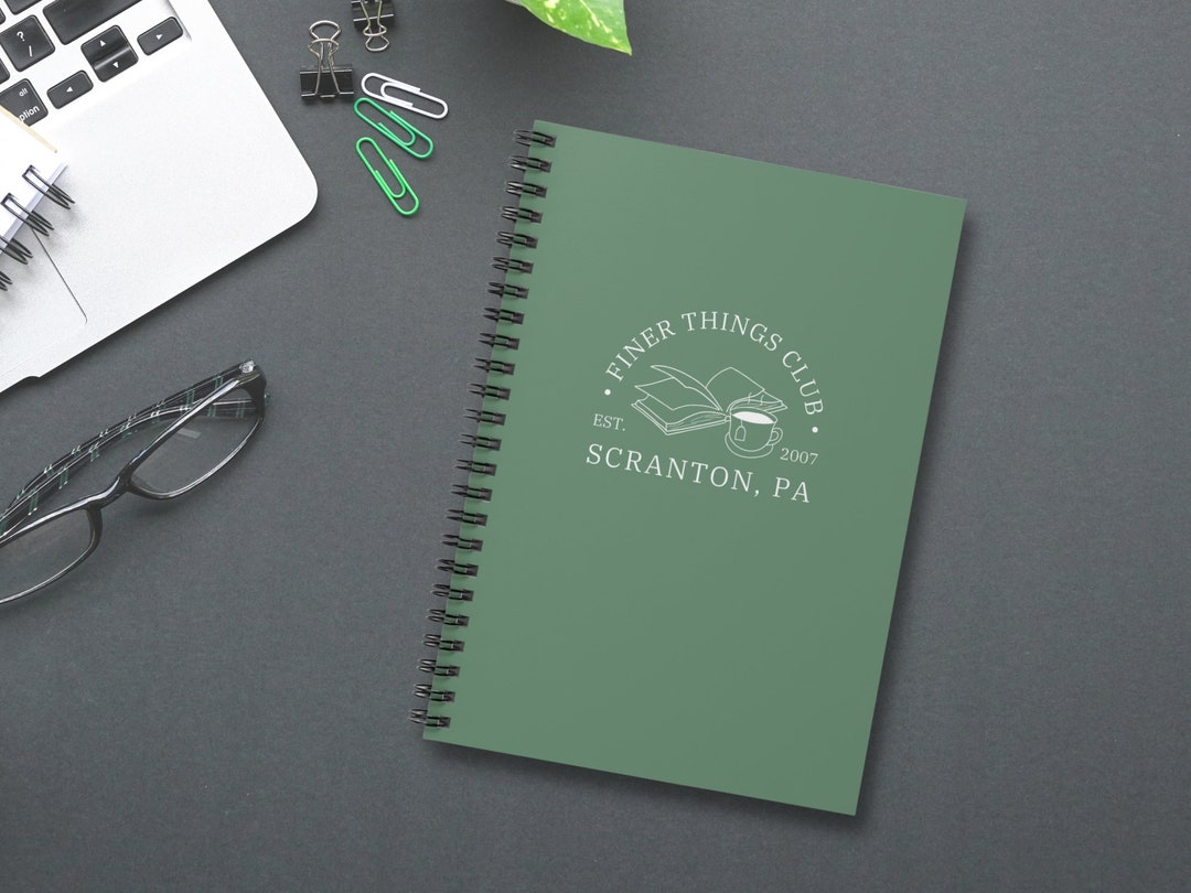 The Office Notebook Finer Things Club Notepad the Office Gift for the ...