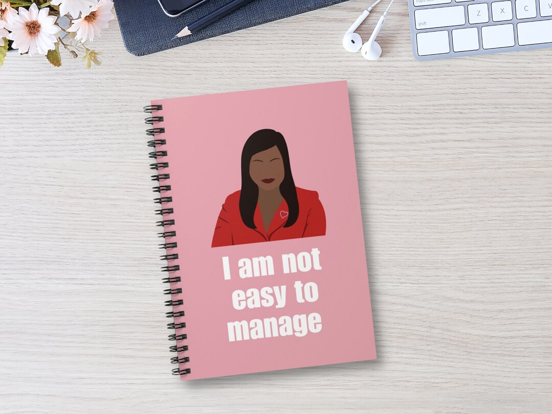 The Office Tv Show Notebook I Am Not Easy to Manage Gift for Office for ...