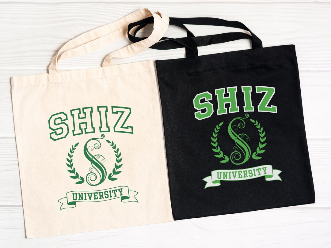Wicked Tote Bag Shiz University Tote Wizard of Oz Book Bag Wicked Defy ...