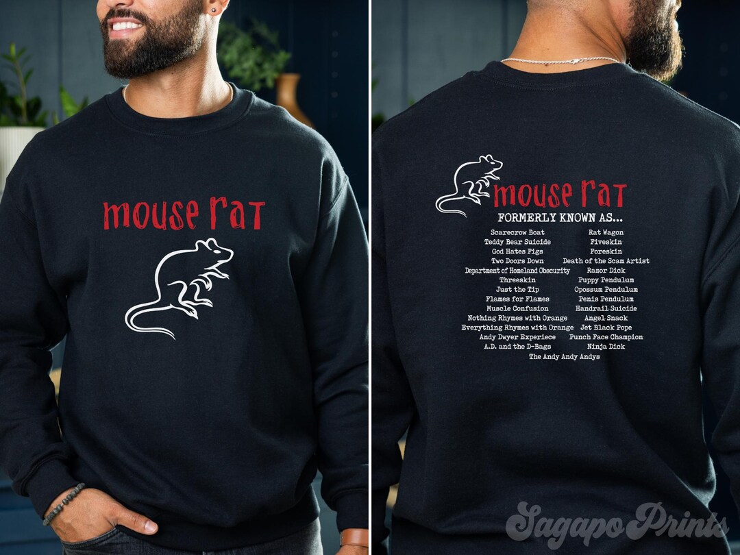 Mouse Rat Sweatshirt Parks and Recreation Shirt Mouse Rat Tshirt Parks ...