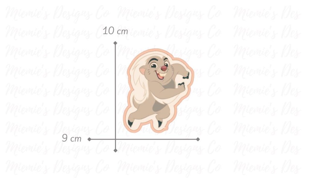 MDC - Honey Badger, Safari, Cartoon, Cookie, Cutters, Fondant, Clay ...