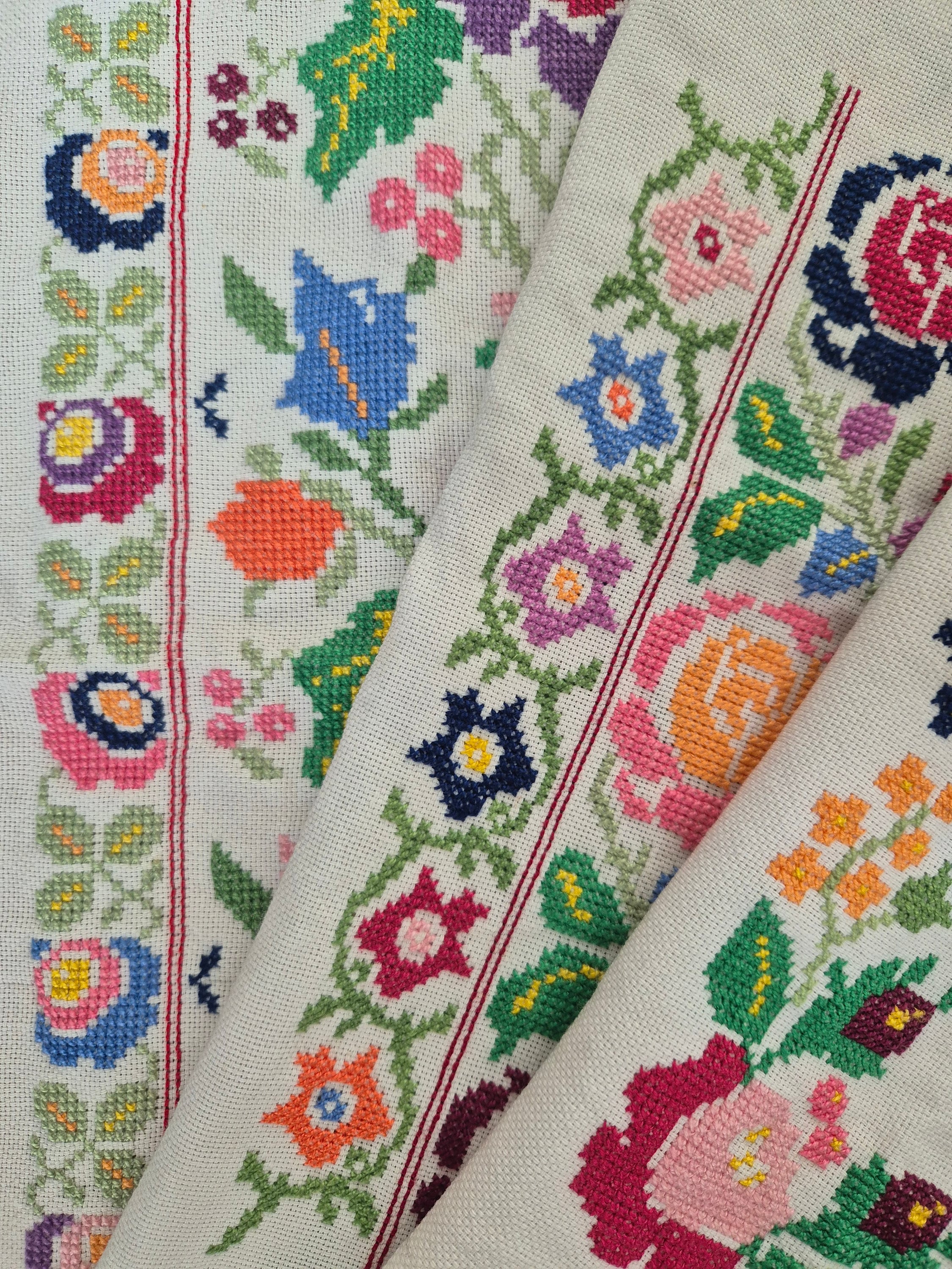 Slavic Folk Embroidery - a Set of 15 Colourful Flower-patterns From ...