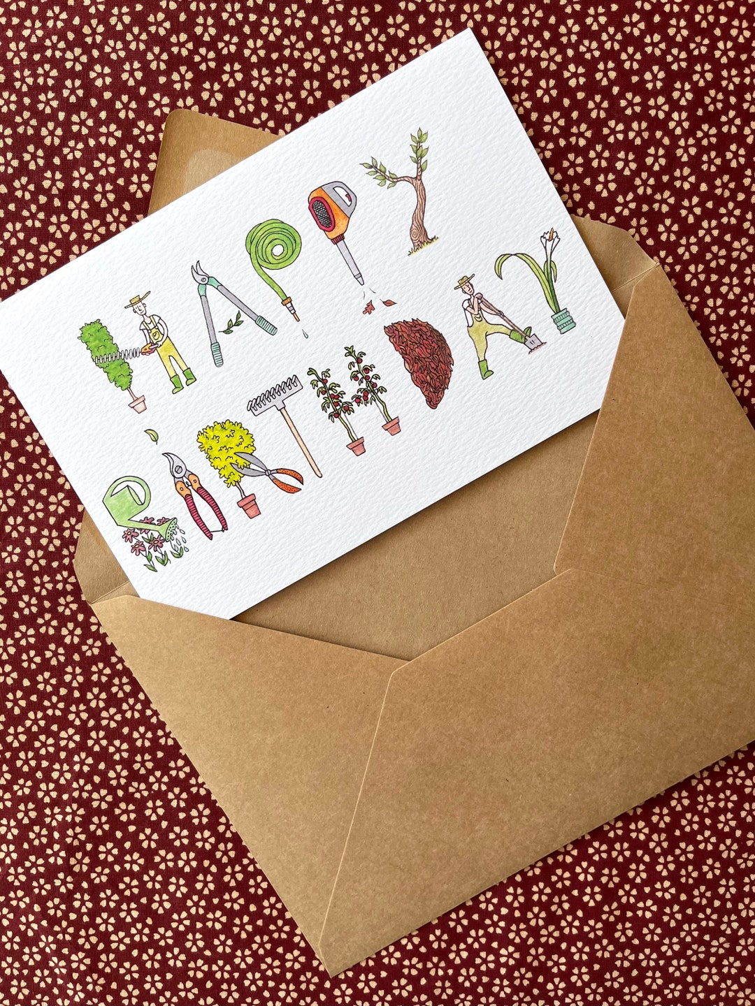 Carte d'anniversaire - Etsy France