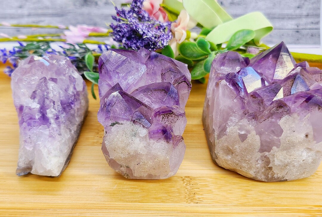 Amethyst Clusters, Small to Large Size, Amethyst, Purple, Crystals ...