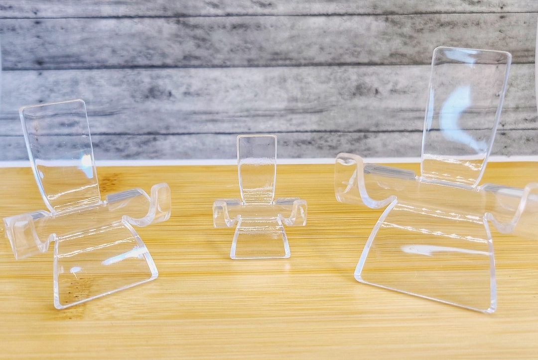 Acrylic Crystal Display Stands, 3 Sized to Pick From, Acrylic Stands ...