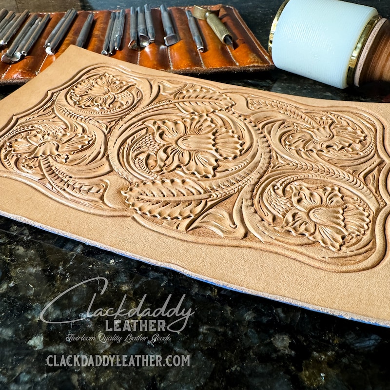 Sheridan Leather Tooling Pattern - Etsy