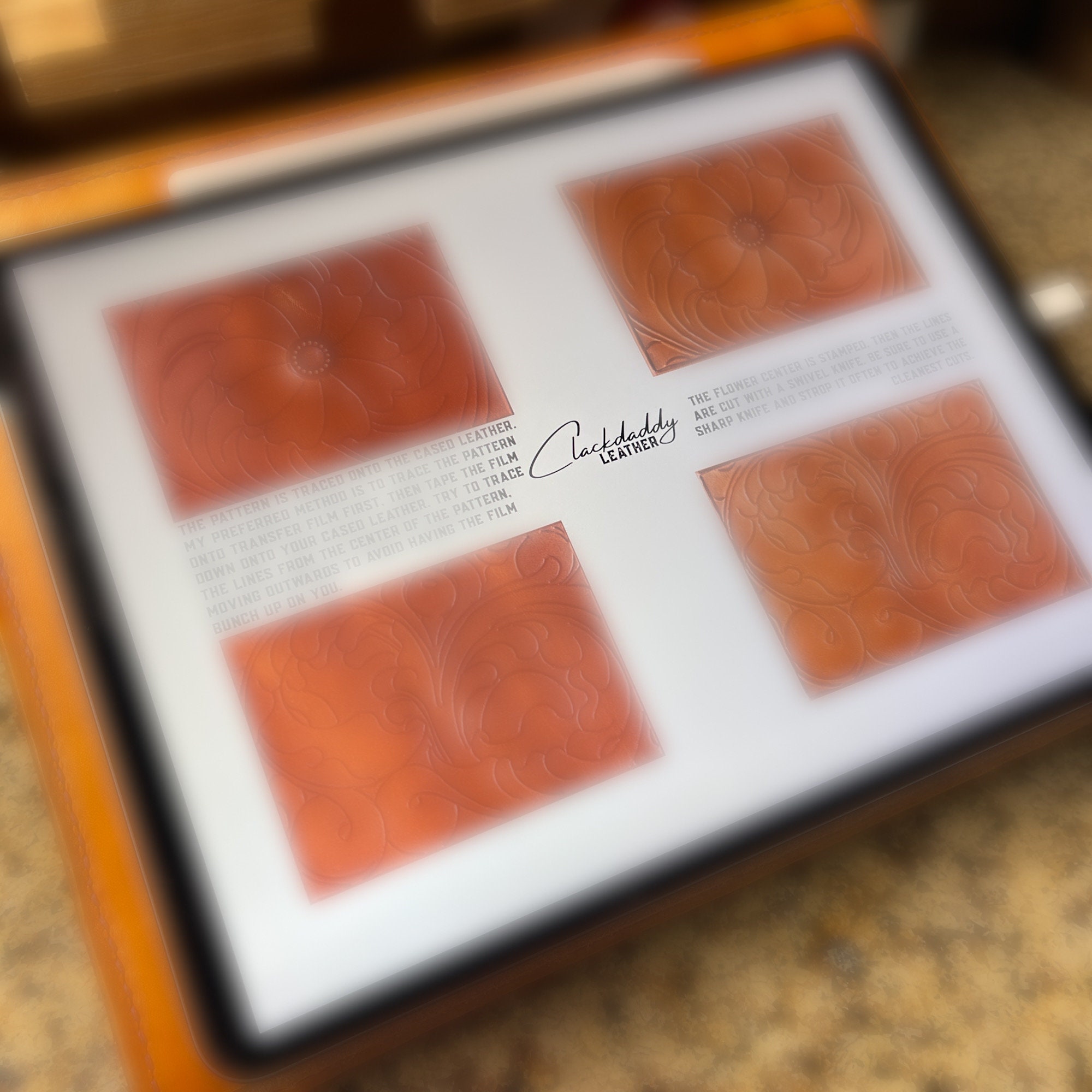 Sheridan Style Leather Carving Pattern 2 - Etsy Sheridan Style Leather Carving Pattern 2 - Etsy